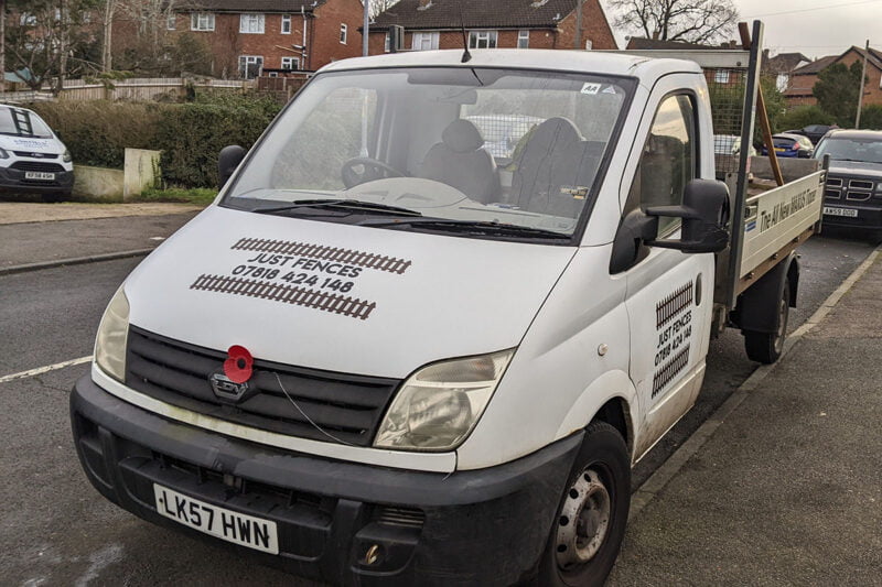 Small Lorry Signage - Max Signs
